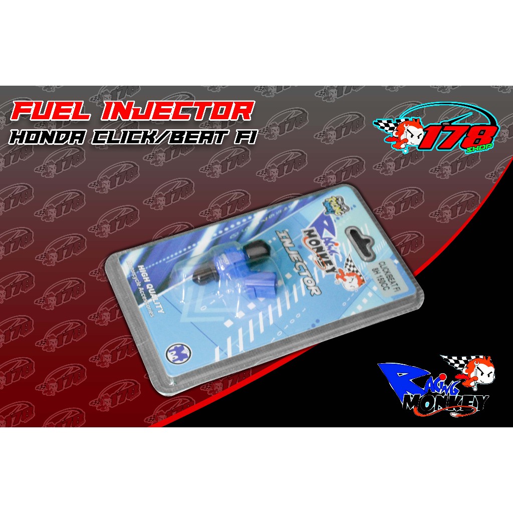 racing monkey injector honda click/beat/rs150/adv 150cc | Shopee ...