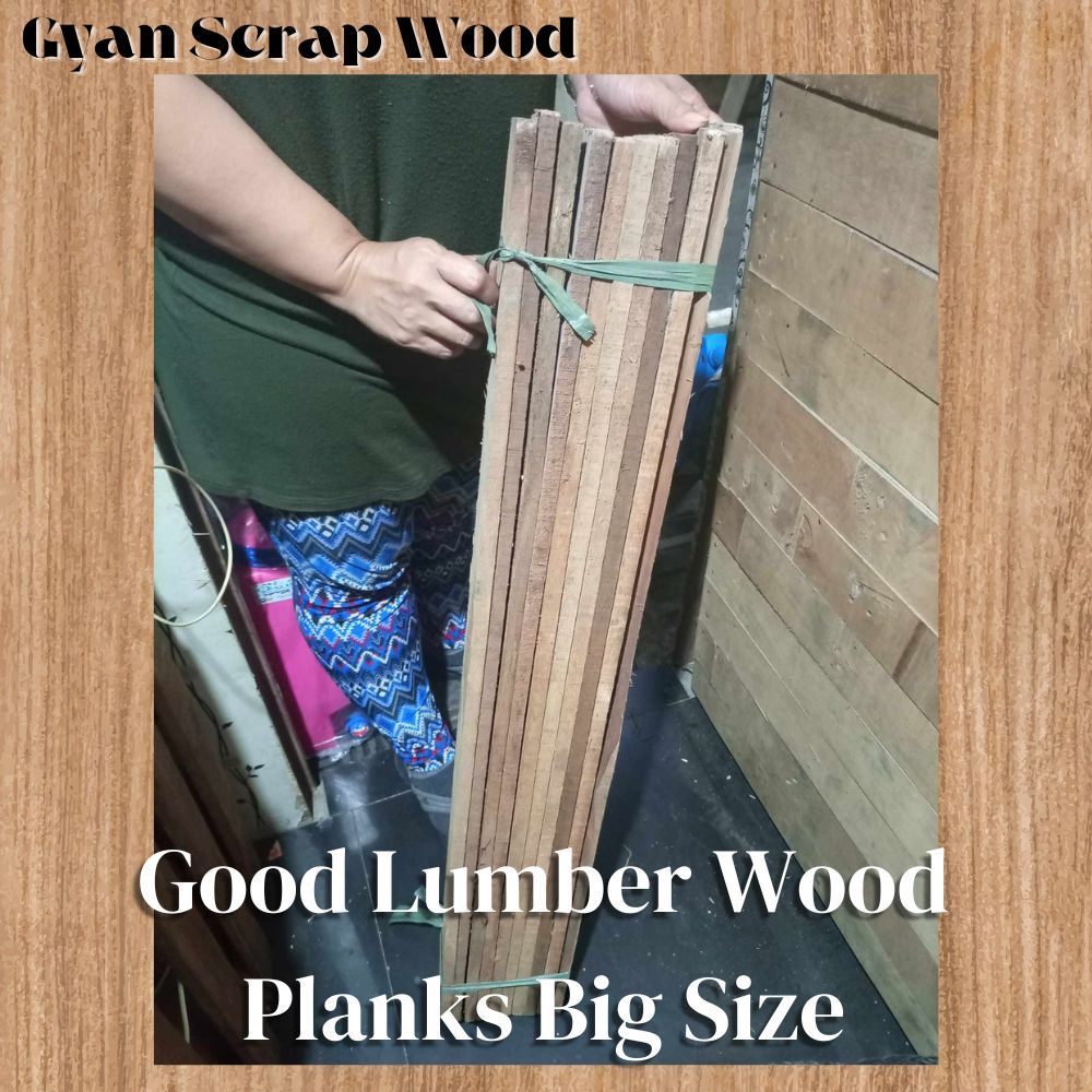 Gyan Scrap Wood Trading (Good Lumber Wood Planks Big Size) 10pcs Bundle ...