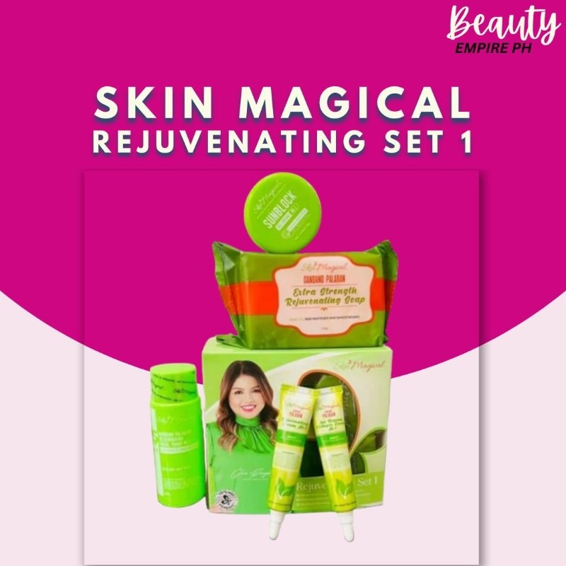 SKIN MAGICAL REJUVENATING SET 1 Smooth Glowing Glass Skin effect ...