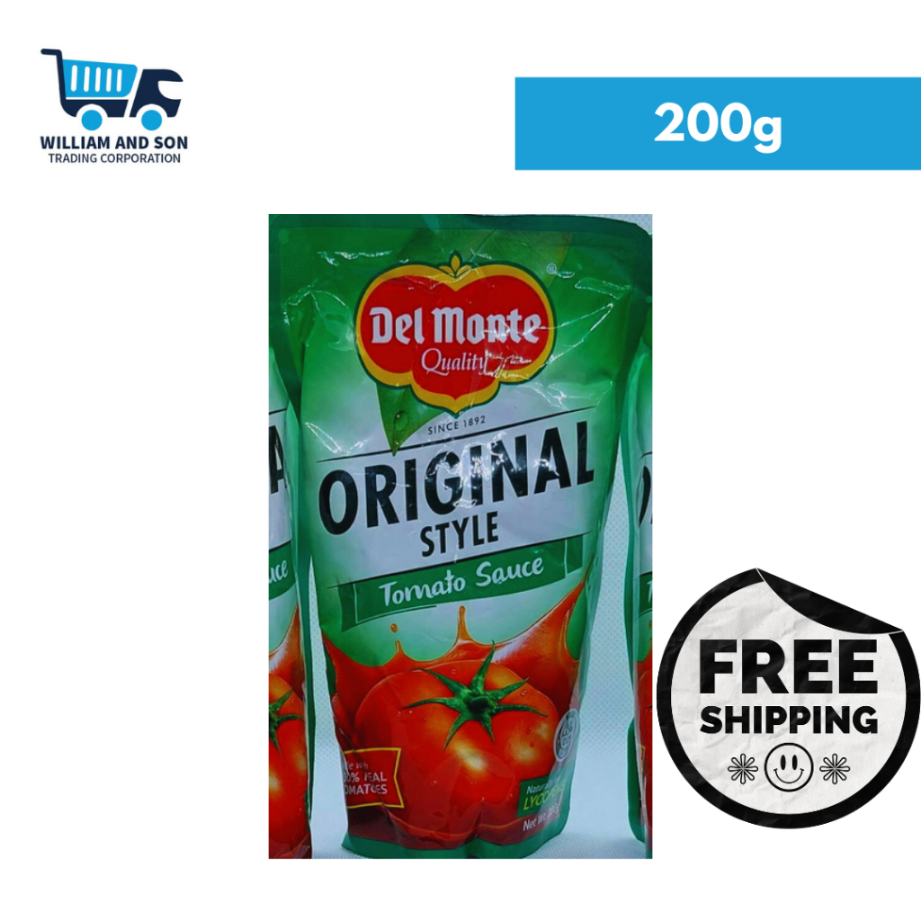 Del Monte 200g Original Style Tomato Sauce | Shopee Philippines