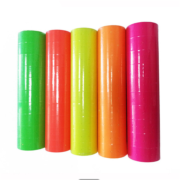 10 Rolls Price Tag Label Price Tag Gun labeller Self Adhesive Sticker ...