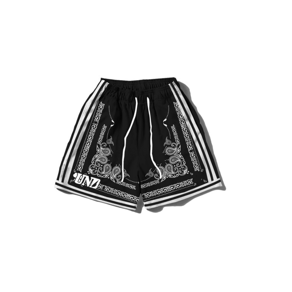 ALL LOCAL BRAND - Undrafted "BANDANA SHADOW" Mesh Men Short (Black ...