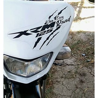 Honda XRM 125 Sticker - XRM Decals, XRM Sticker, Waterproof, Cut Out ...