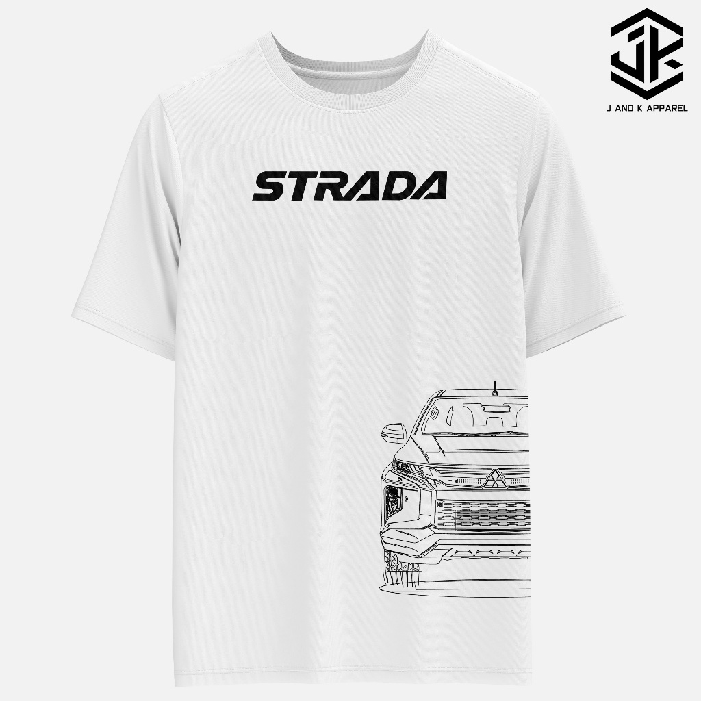 Mitsubishi Strada Car Lineart Design Shirt V2 | Shopee Philippines