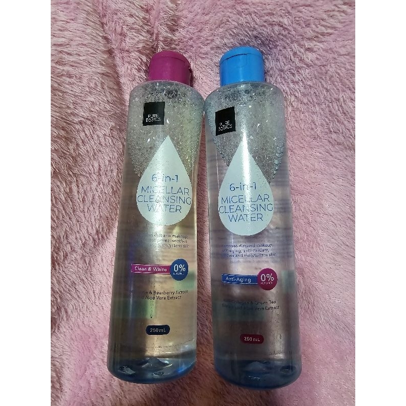 PURE BASICS 6 IN 1 MICELLAR CLEANSING WATER 250ML | Shopee Philippines