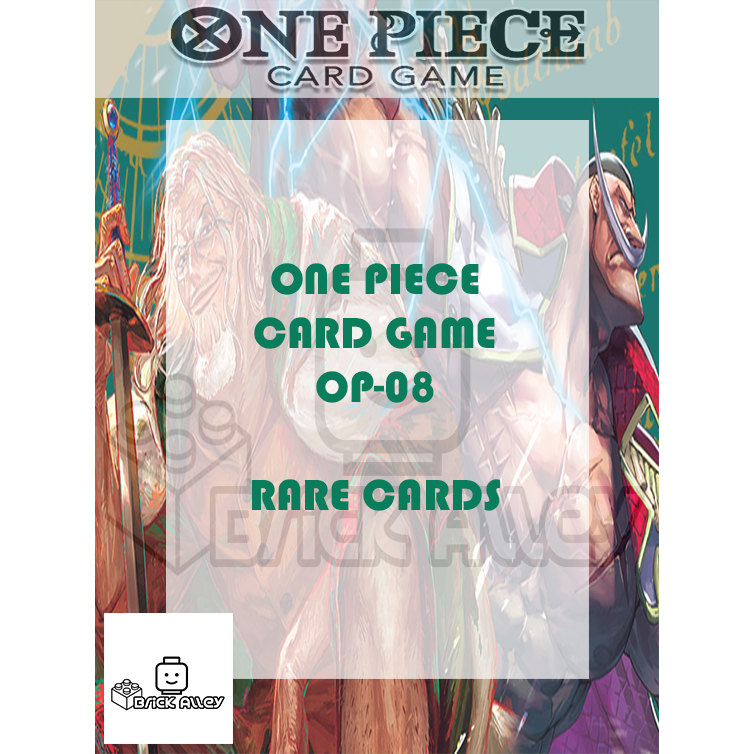 One Piece TCG OP08 Rare Cards (R) | Shopee Philippines