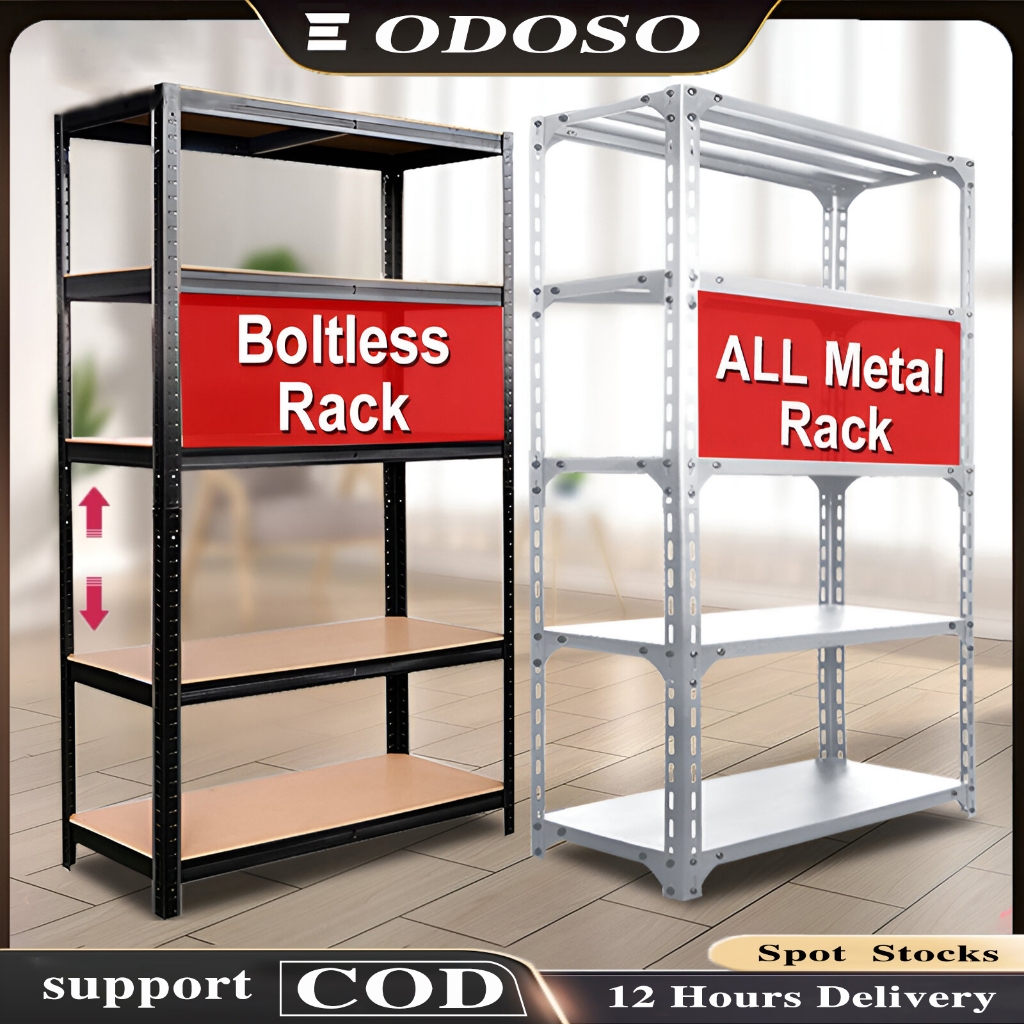 6 Layers Boltless Steel Rack Shelves Adjustable Metal Stainless Kitchen ...