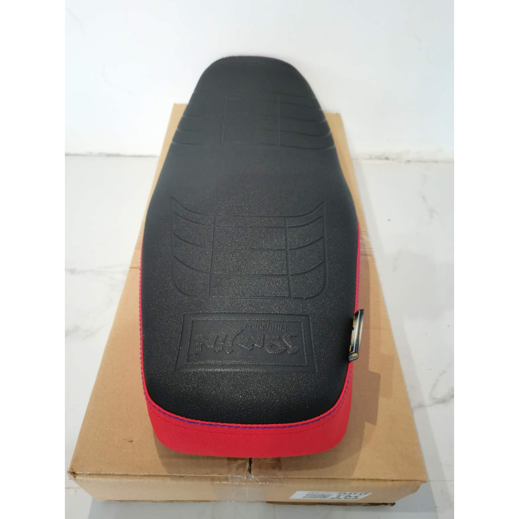 SOMJIN TMX 155 / TMX 125 ALPHA ( plastic ilalim)FLAT SEAT Assembly for ...