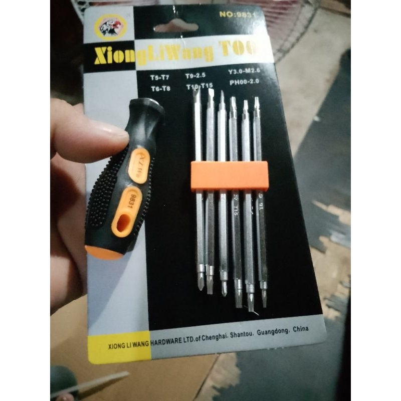 XLW 7 PCs back to back Philip screw driver set Original | Shopee ...
