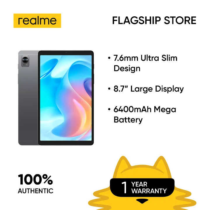 realme Pad Mini [4GB RAM + 64GB ROM LTE] | Shopee Philippines