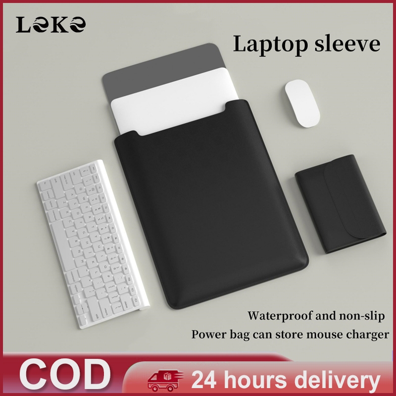 LEKE Laptop Sleeve 13/14/15/16 inch Laptop Bag Multifunctional ...