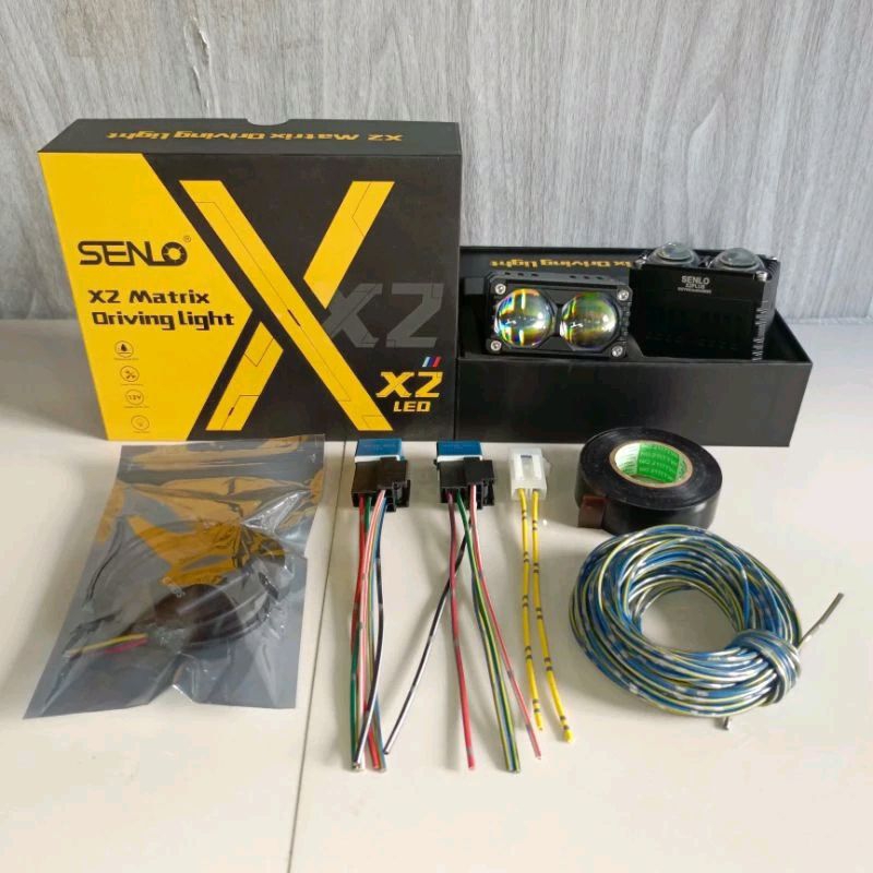 1 SET SENLO X2 PLUS V3 MINI DRIVING LIGHT | 90 WATTS | 6 MONTHS ...