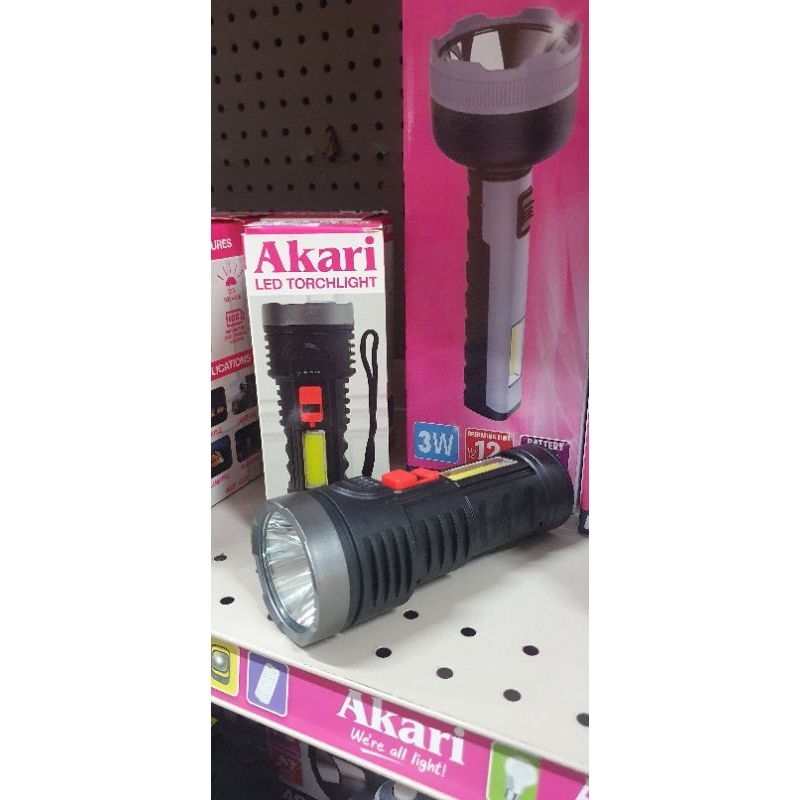 Akari Rechargeable Emergency Flashlight ARL-019 | Shopee Philippines