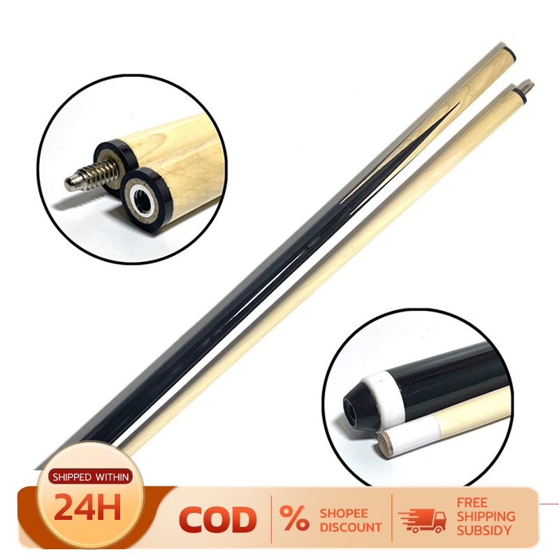 Foldable Wood Cue Pool Stick Snooker Billiards Sport Game HOT SALE Two ...