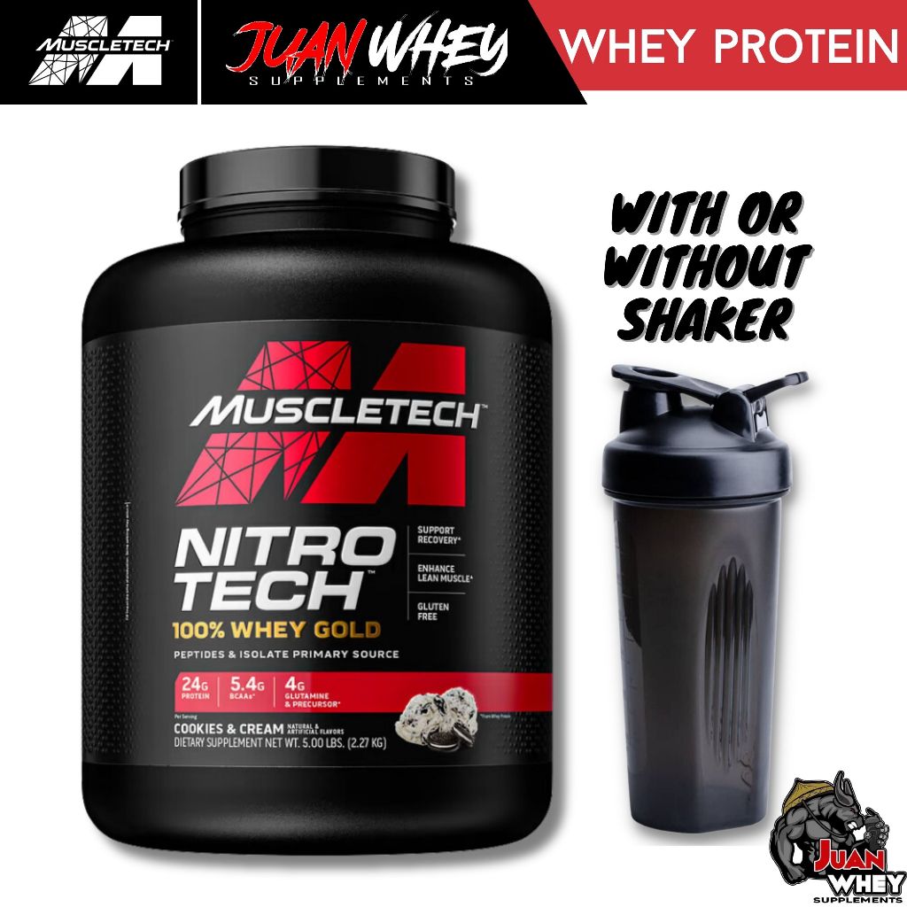 Muscltech Nitro Tech 100% Whey Gold 5LBS | Shopee Philippines