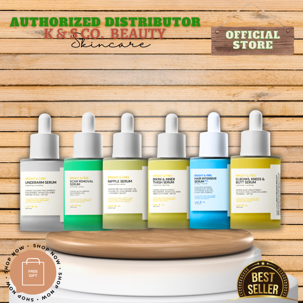 Catt & Co. Milk Series, Buttermilk Scrub, Bikini Serum, UA Serum, Anti ...