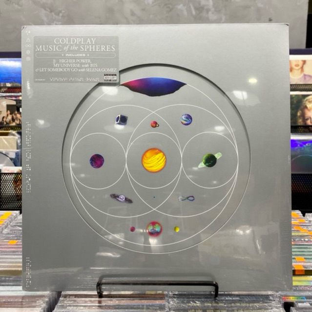 COLDPLAY Music of the Spheres Infinity Station Vinyl (Recycled, 1LP ...