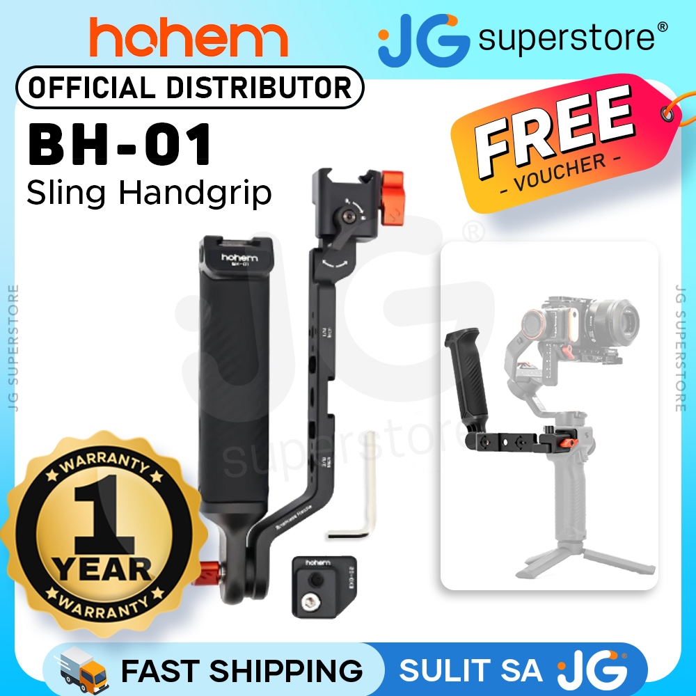 Hohem BH-01 Sling Camera Handgrip, Mounting Plate, 1/4" 20 UNC Screw ...