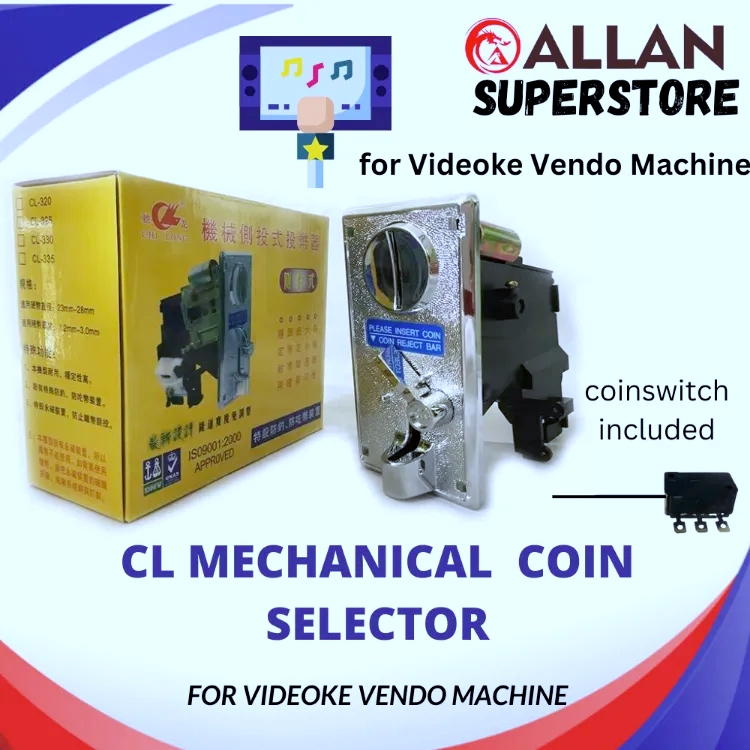 Allan Timer Mechanism Coin Selector Mechanical CL Coinslot Sensor ...