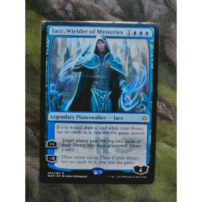 MTG - Jace, Wielder of Mysteries - WAR | Shopee Philippines