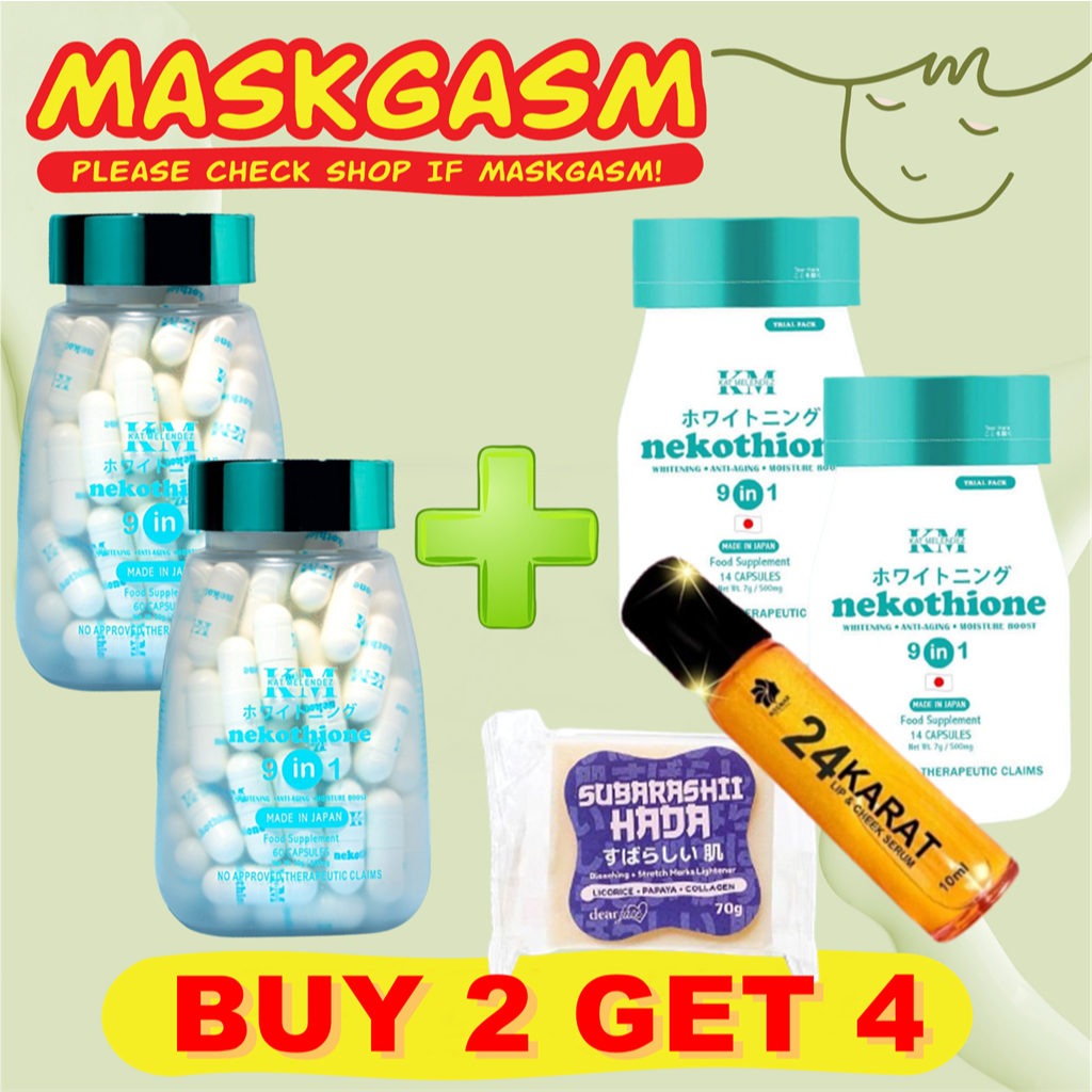 NEKOTHIONE by Kath Melendez Glutathione 9 in 1 Capsule NEKO by Kat ...