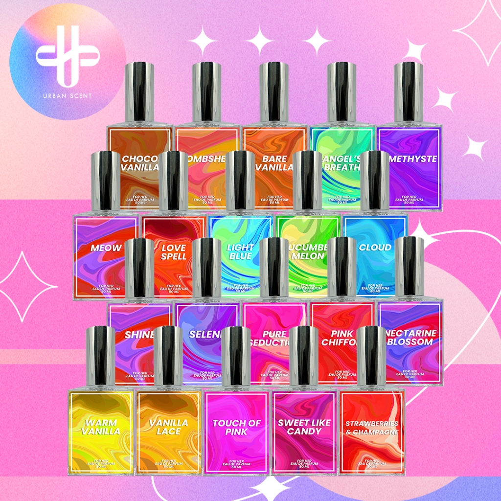 Urban Scent BEST SELLER OIL BASED Perfume FOR WOMEN 50ML- (SQUARE) Pt.1 ...