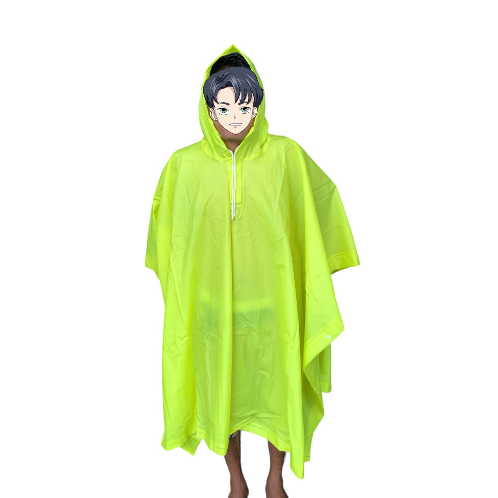#709 PONCHO Titanium raincoat rubberized makapal kapote popular rain ...