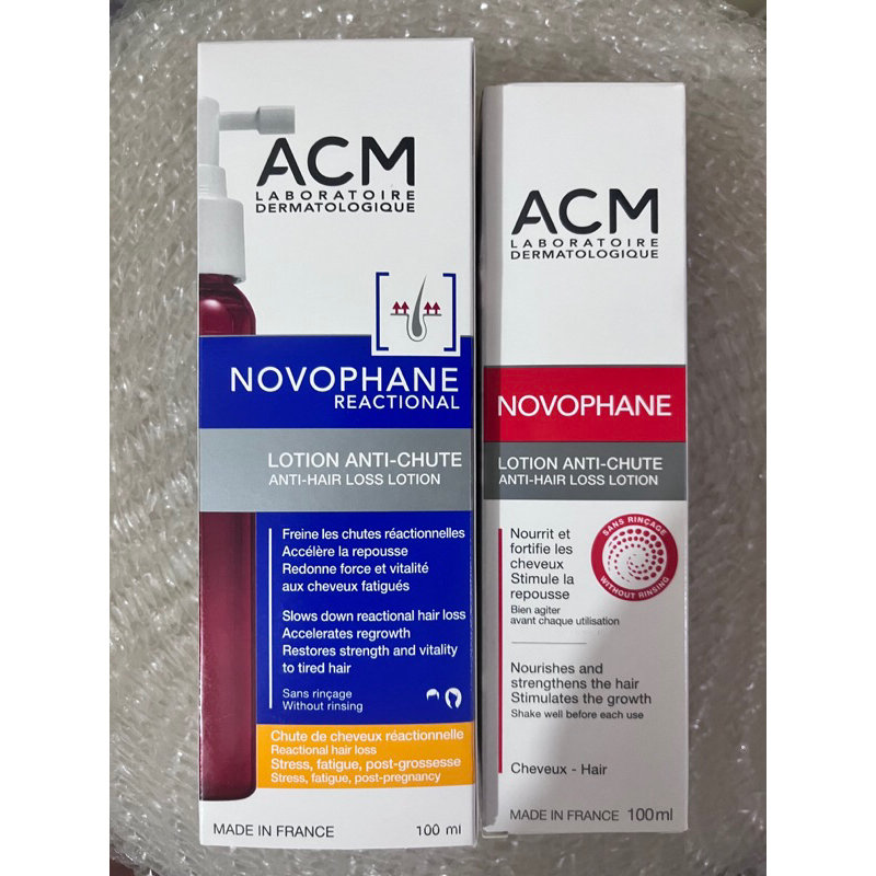 ACM Novophane Reactional Anti Hair Loss Lotion 100ml | Shopee Philippines