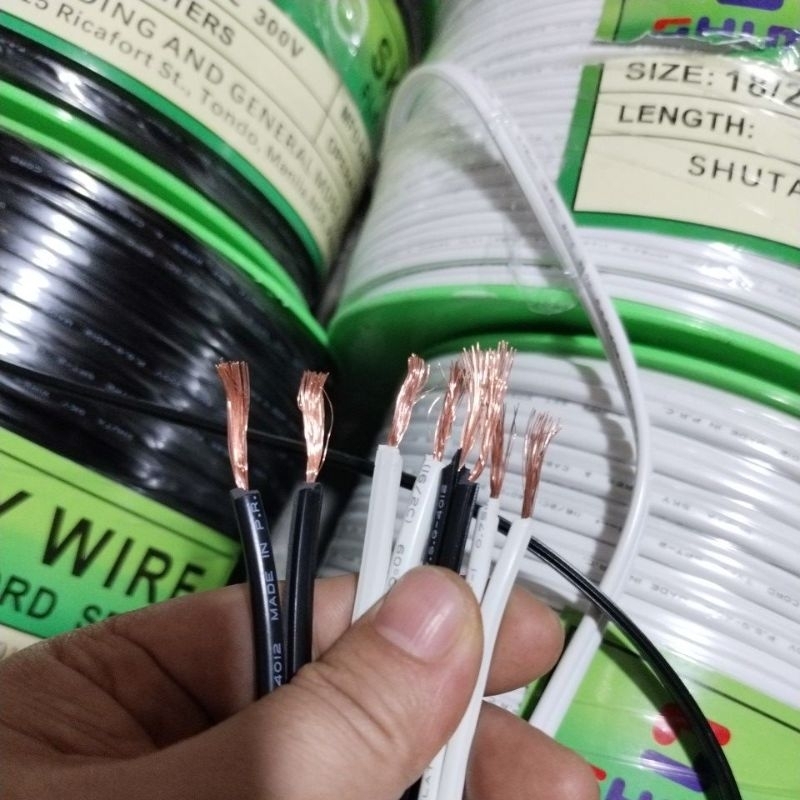 PER METER(shuta sky/boston/powerflex flatcord wire electrical wire :#14 ...