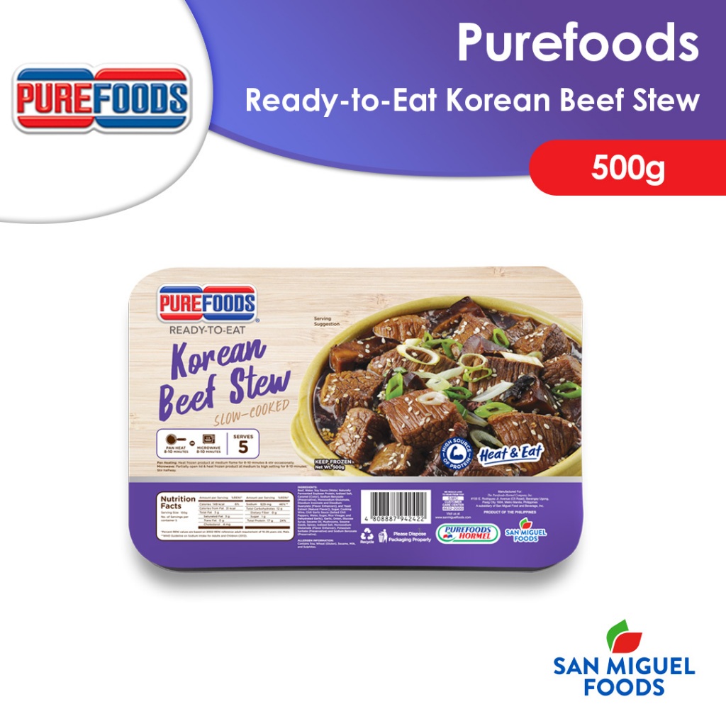PF RTE, KOREAN BEEF STEW, 500G | Shopee Philippines