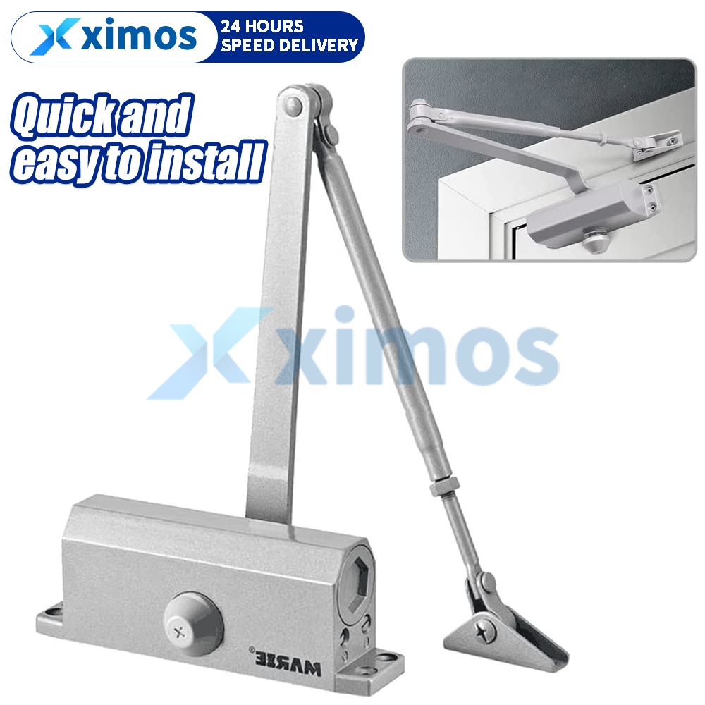 Automatic Door Closing Of Fire Doors With Door Closer, 90 Degree ...