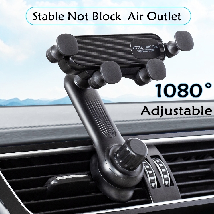 360° Rotatable Car Air Vents Clip Mount Outlet Navigation Fixation ...