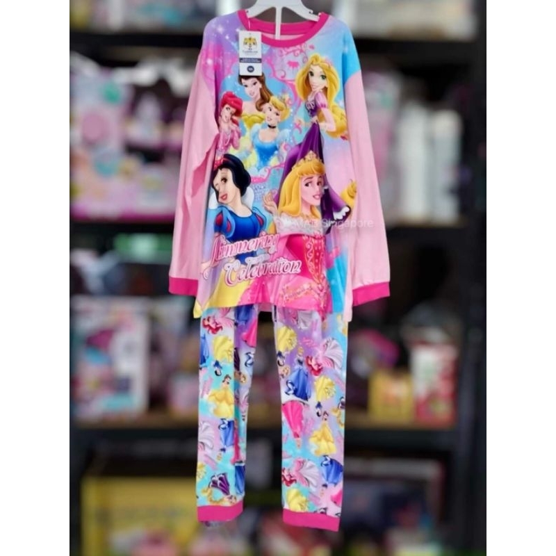 Cuddle Me X Disney Princess Pj Set (12y) | Shopee Philippines