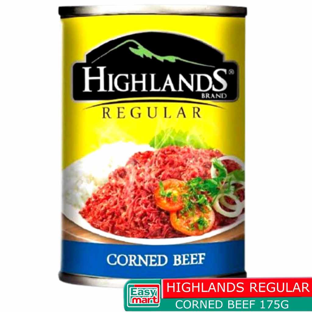 Easy Mart Highlands Corned Beef 175g | Shopee Philippines