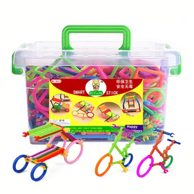 500/Box Smart Stick Building Blocks DIY Toys for Kids Intelligence ...