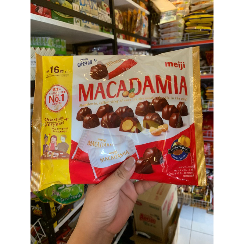 JAPAN BEST DEAL meiji Macadamia - pack | Shopee Philippines