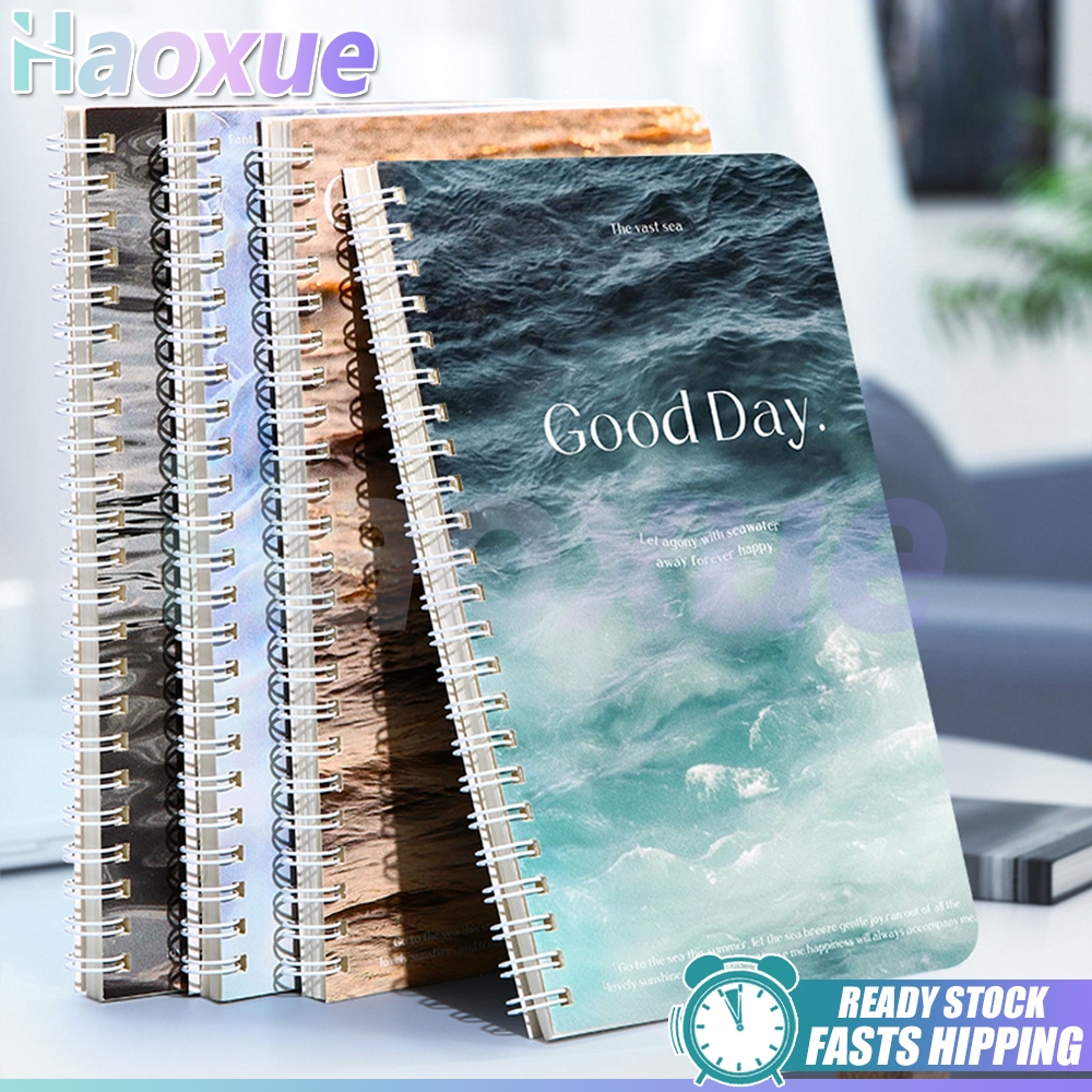 1PC Thick A5 Spiral Notebook 60 Sheets Binder Notebook Student Line ...