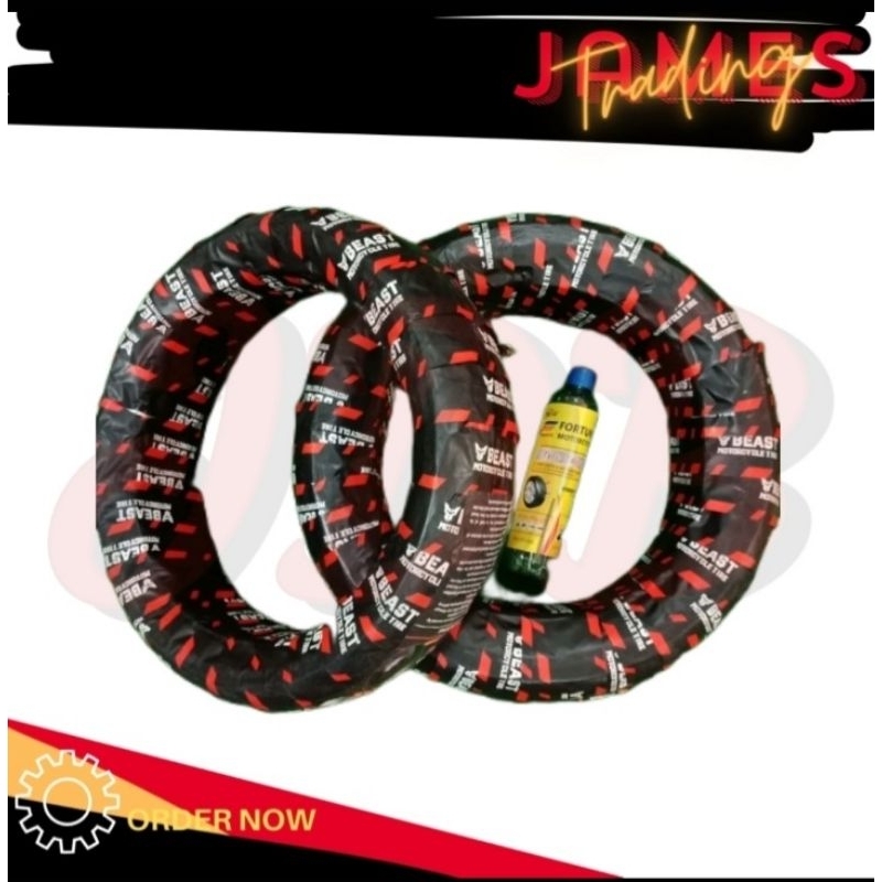 BEAST TIRE SET FLASH for NMAX (110/70-13&130/70-13) w/ free tire ...