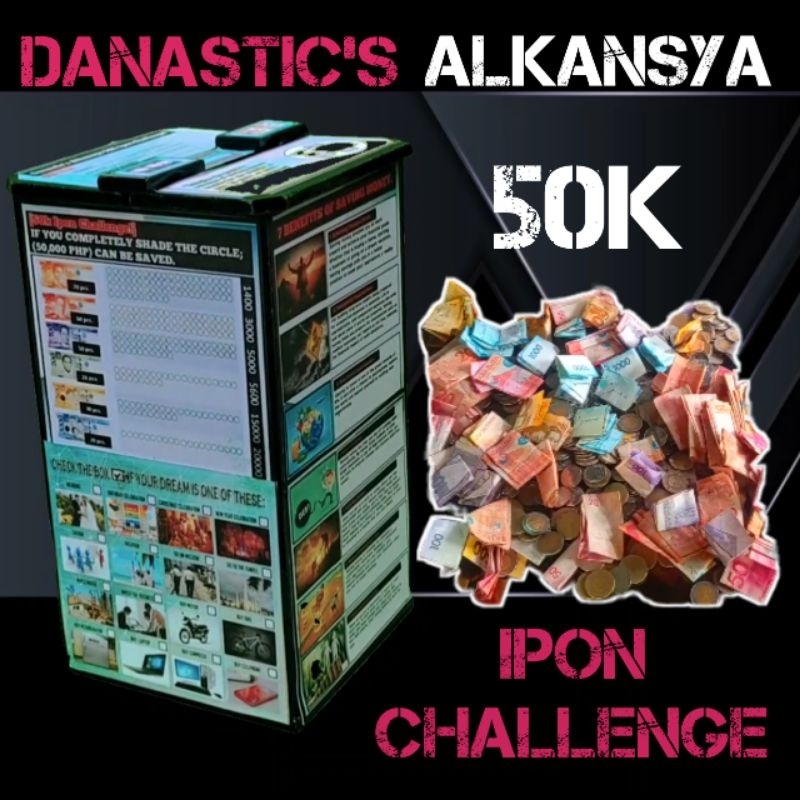 Danastic's Alkansya 50k Ipon Challenge | Shopee Philippines