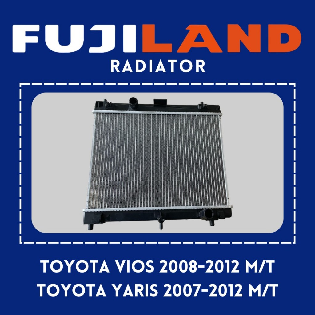 RADIATOR FOR TOYOTA VIOS 2008-2012 & TOYOTA YARIS 2007-2012 MANUAL ...