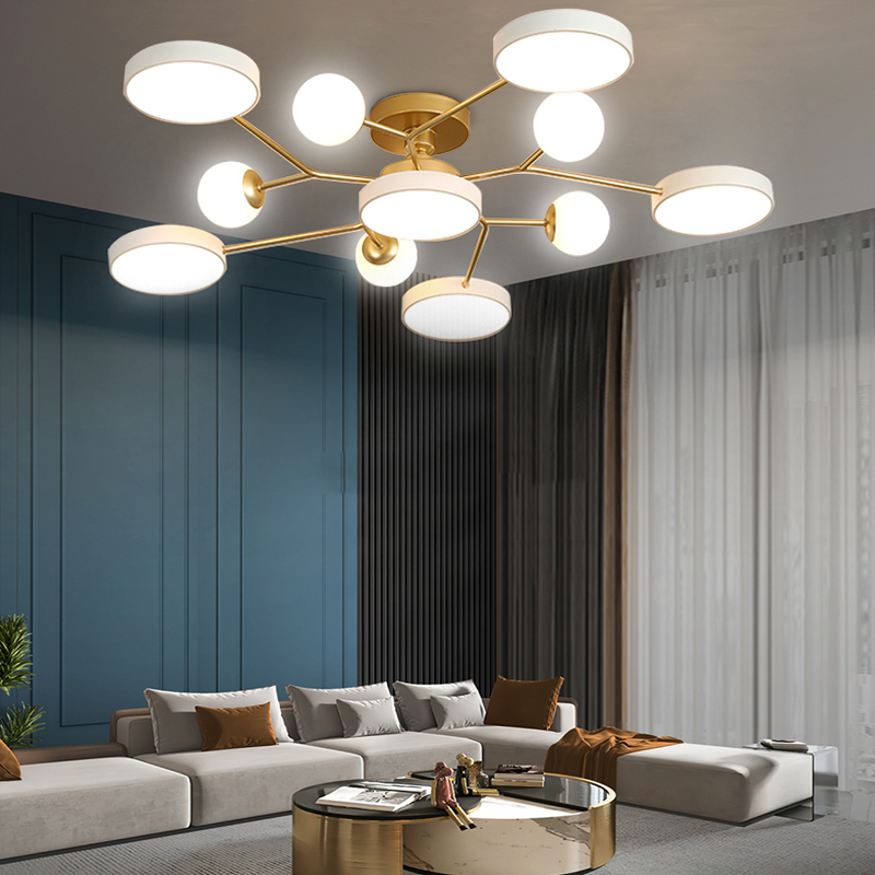 K2_Lighting Bedroom Center Light Ceiling Light Modern Design Chandelier ...