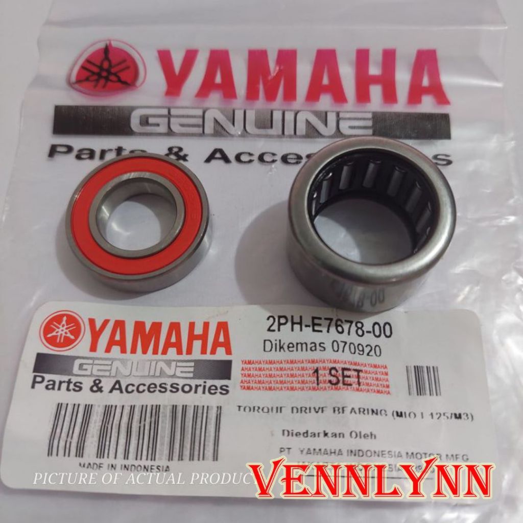 [VL] Yamaha Mio i125 / M3 Genuine TORQUE DRIVE BEARING SET 2PH-E7678-00 From Indonesia | Shopee ...