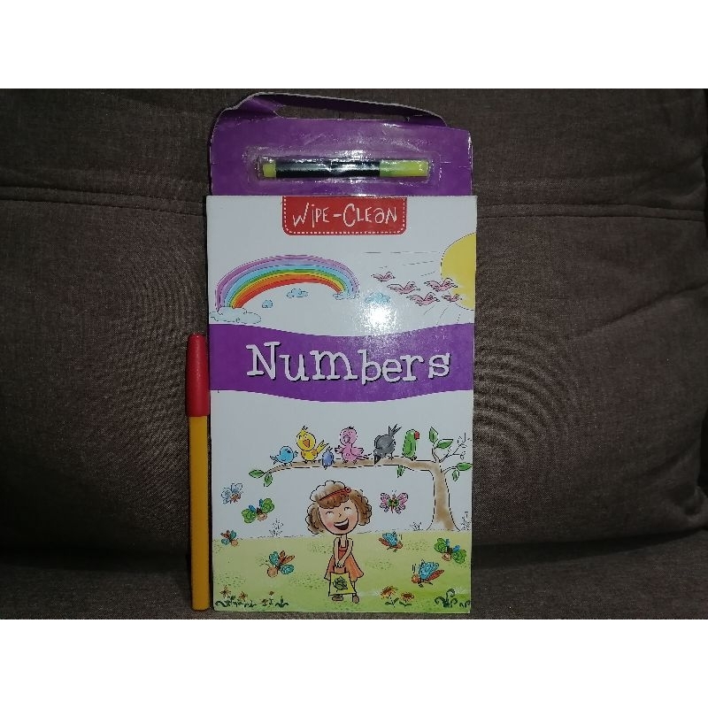Wipe-Clean Numbers (Board book) | Shopee Philippines