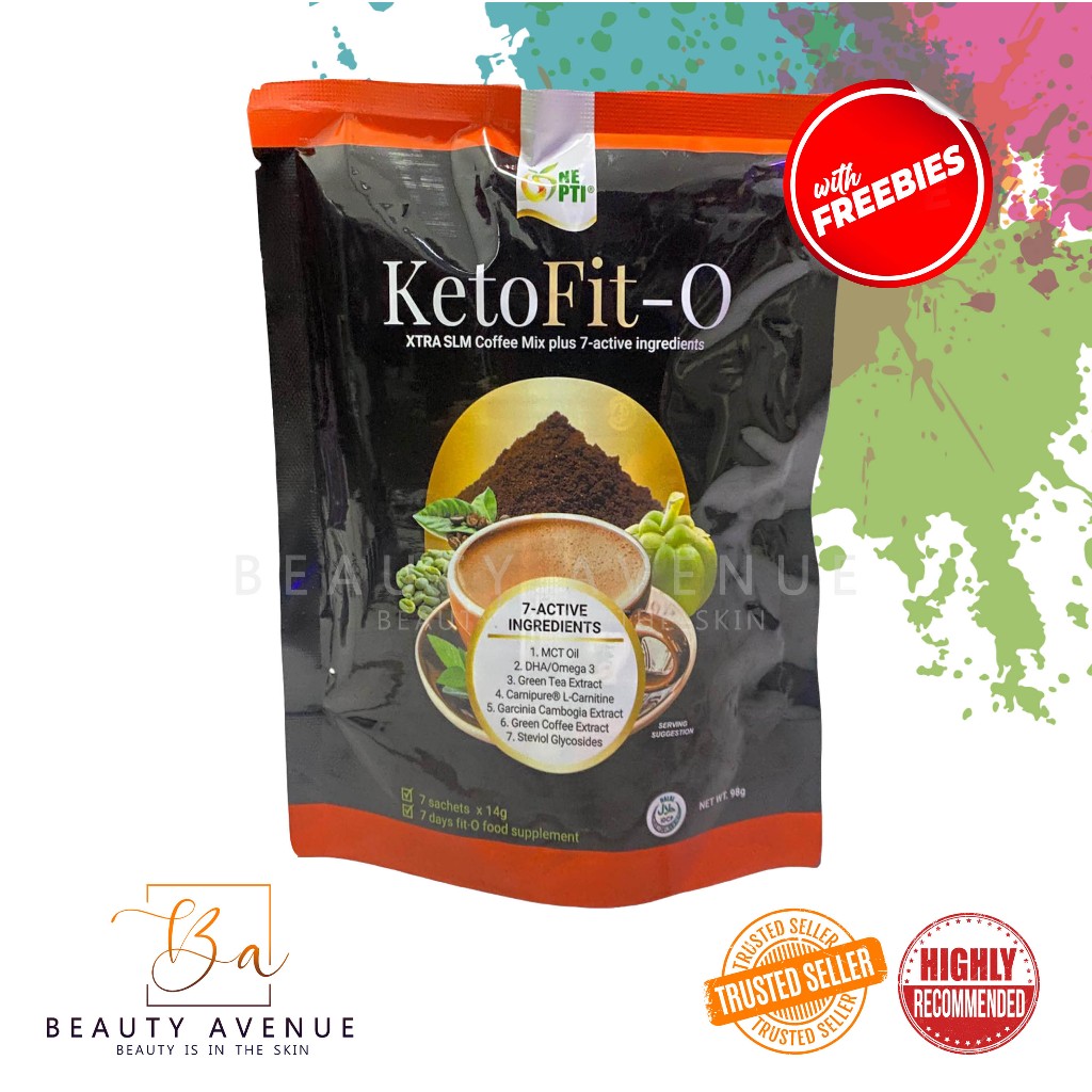 ONE OPTI KETO FIT XTRA SLIM COFFEE (WITH FREEBIES) | Shopee Philippines