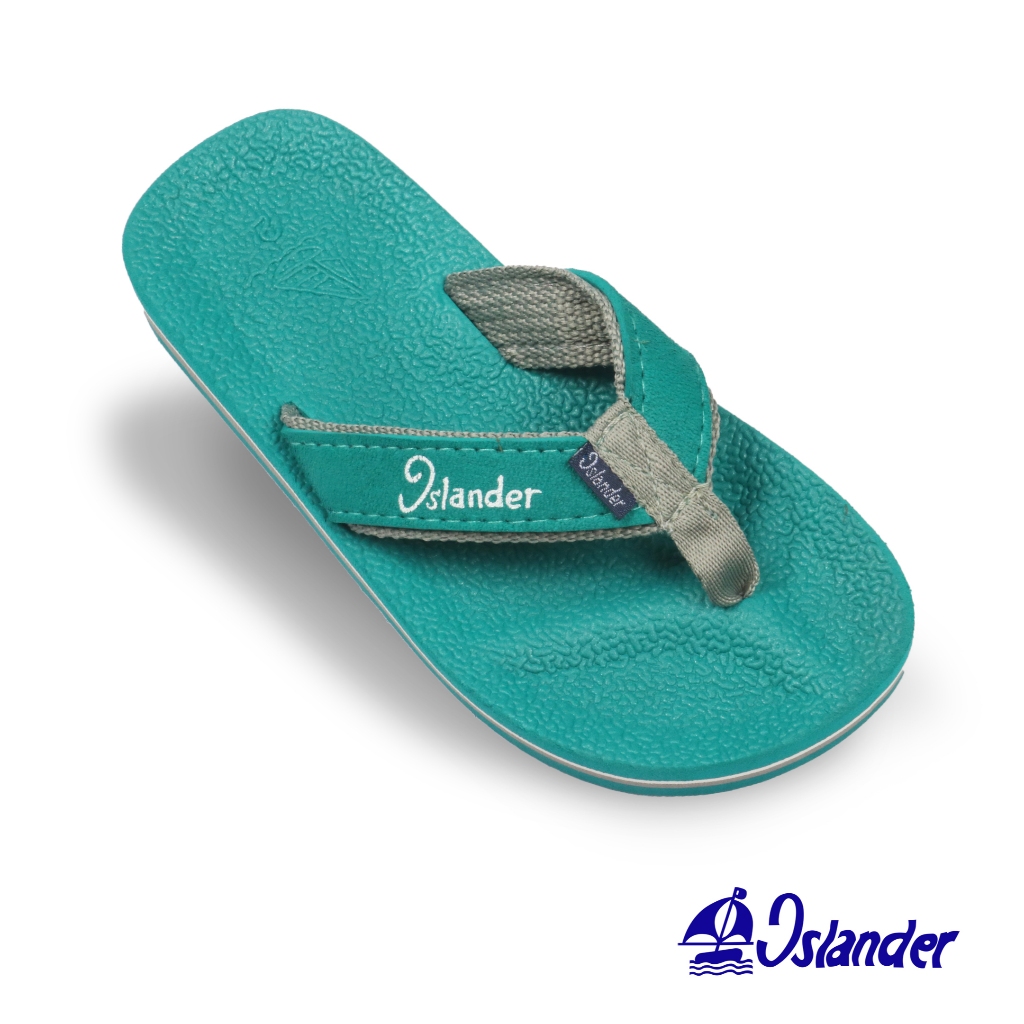 Islander Benz 23 DX (Teal Blue) - Islander Slippers for Kids | Shopee ...