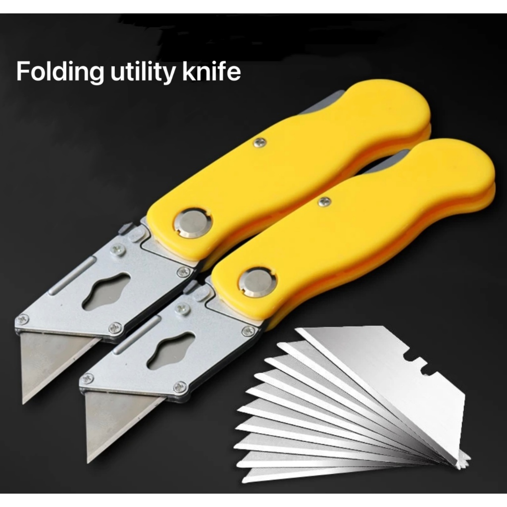 Folding box cutter Stainless steel wallpaper wallpaper cutter Large ...