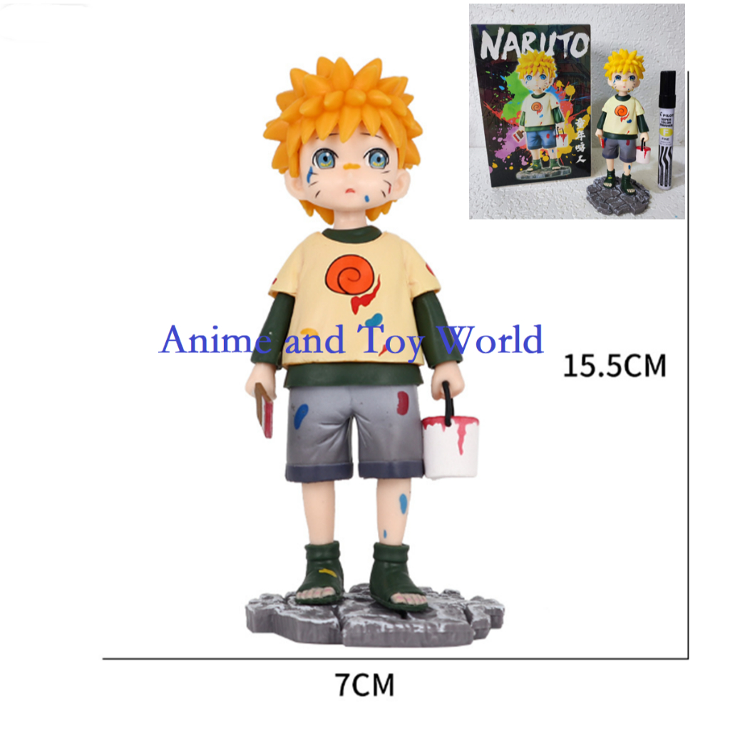 Naruto Shippuden Naruto Uzumaki KId Naruto Cute Painting Version ...