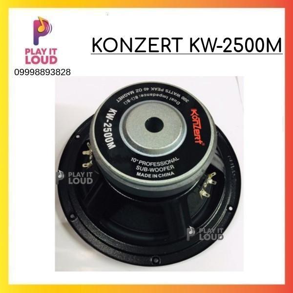 KONZERT KW-2500M PROFESSIONAL HI-Fi SUBWOOFER | Shopee Philippines
