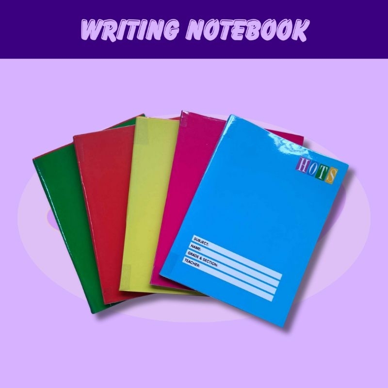 Notebook with cover( writing, with yarn nb, big or university nb, math ...