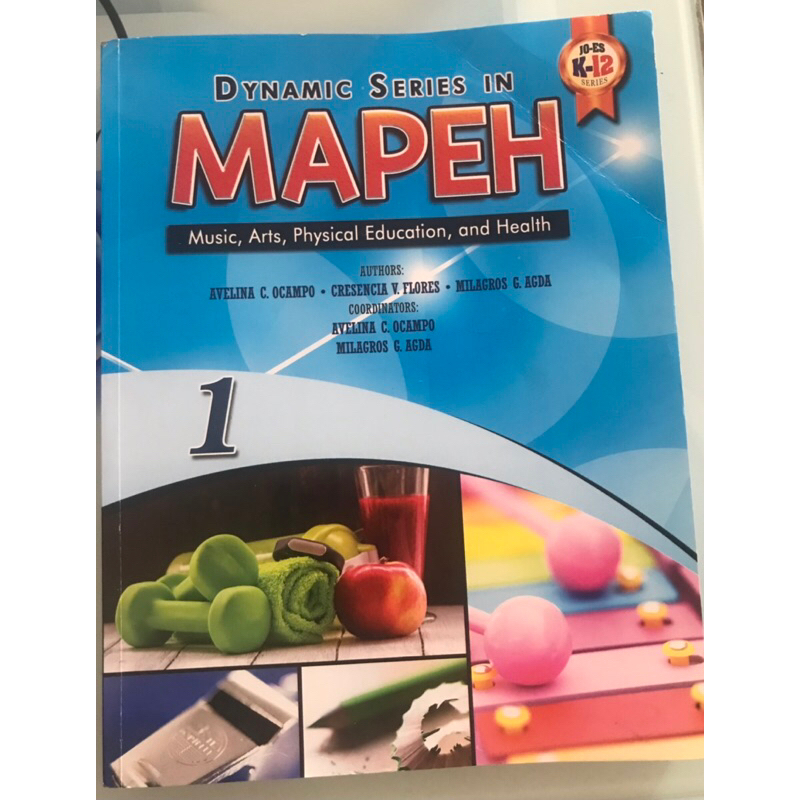 MAPEH Book Grade 1 grade one | Shopee Philippines